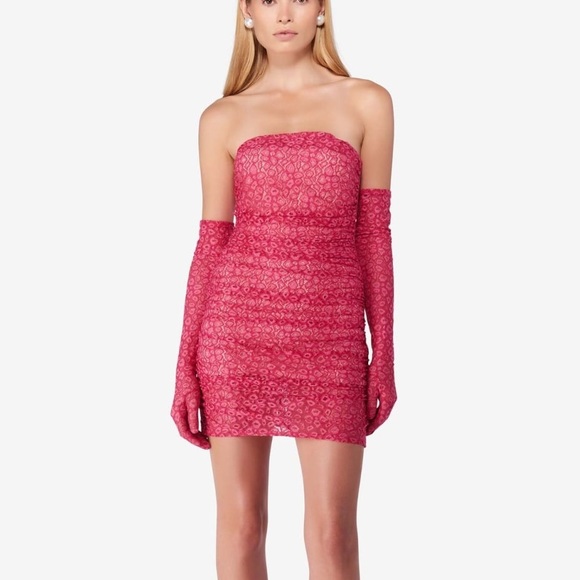 miscreants london | Dresses | Miscreants London Cupid Dress Pink Lace ...